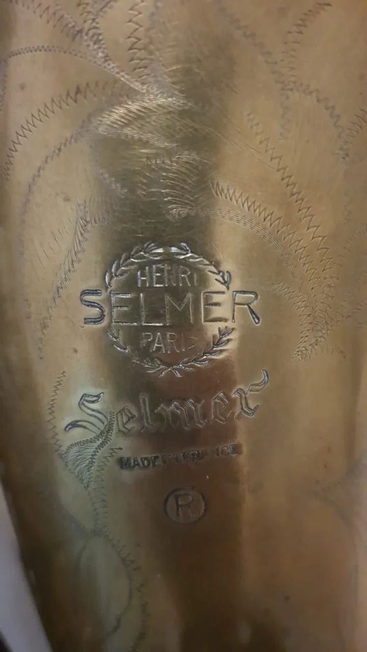 Sax Tenor Selmer Paris Mark VII - Relíquia Vintage (Original ...