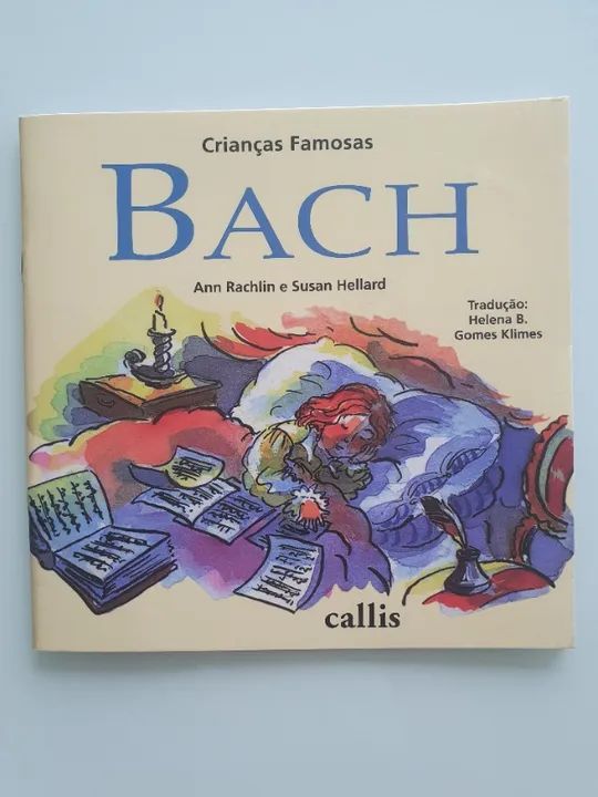 Livro "Crianças Famosas - Bach", de Ann Rachlin e Susan Hellard ...