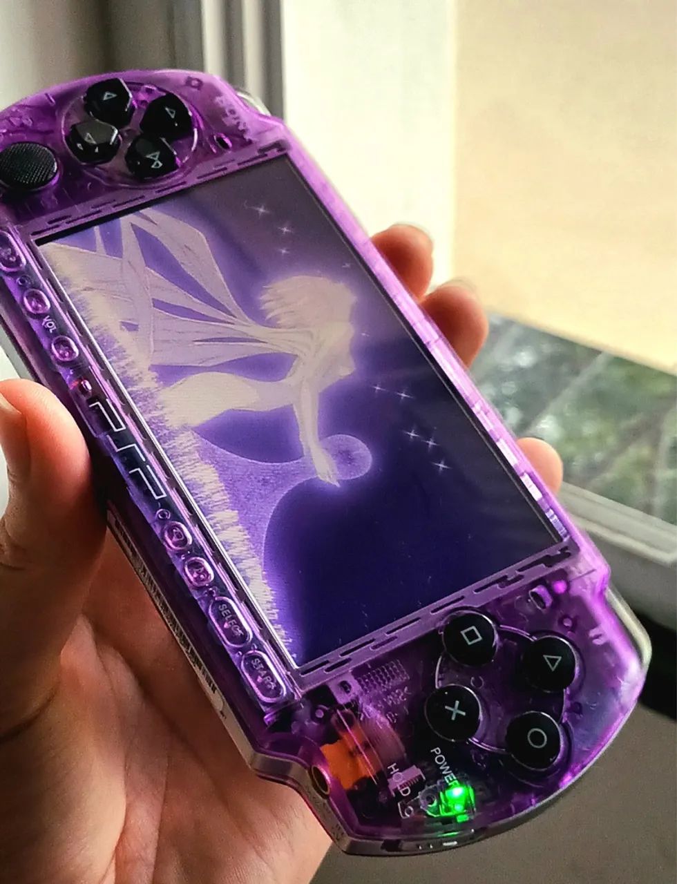PSP 3000 CLEAR PURPLE DESBLOQUEADO. ENTREGO TODO BRASIL - Consoles de ...