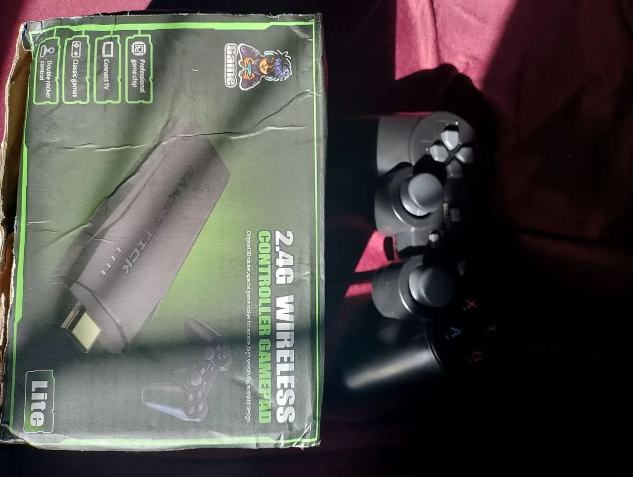 Game Stick Lite 2.4G Wireless Controller Gamepad - Consoles de Vídeo Game - Lira, São Luís ...