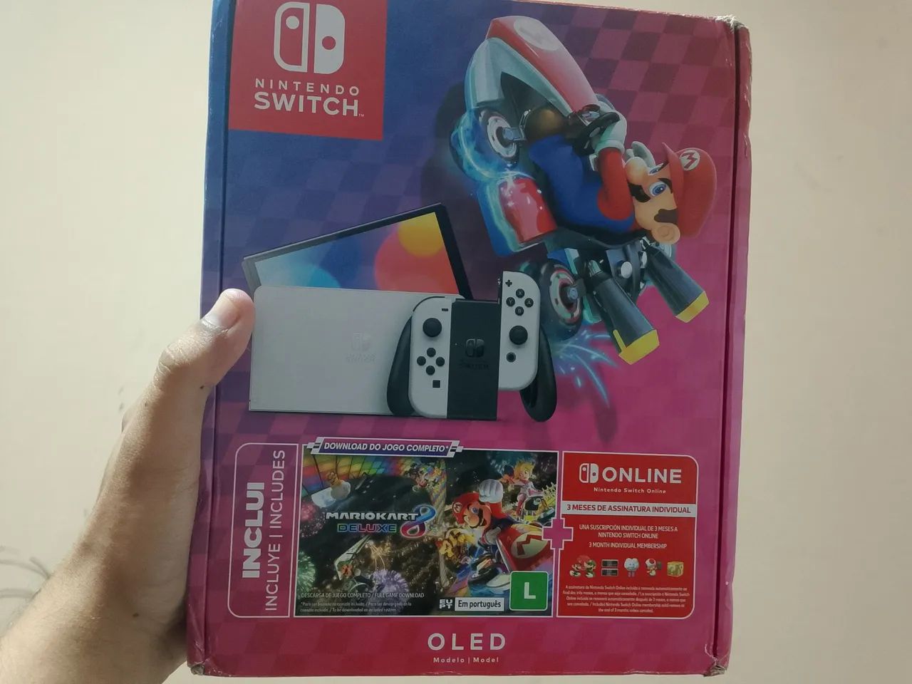 Nintendo Switch oled Desbloqueado - Consoles de Vídeo Game - São ...