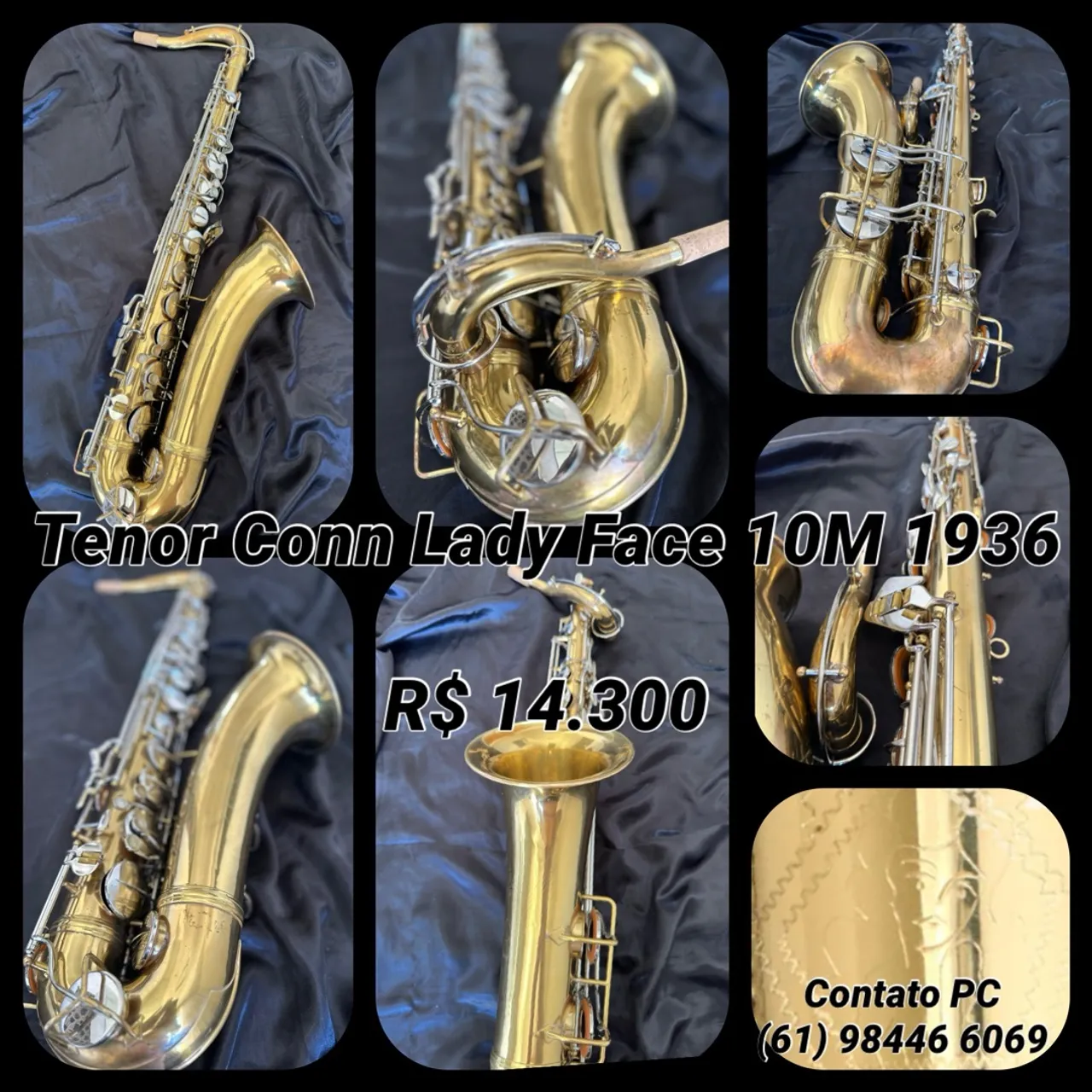 "saxofones tenor" no Brasil