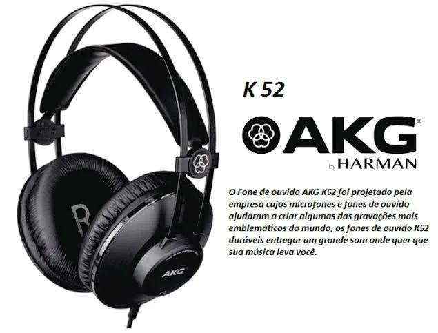 "fones de ouvido akg" no Brasil