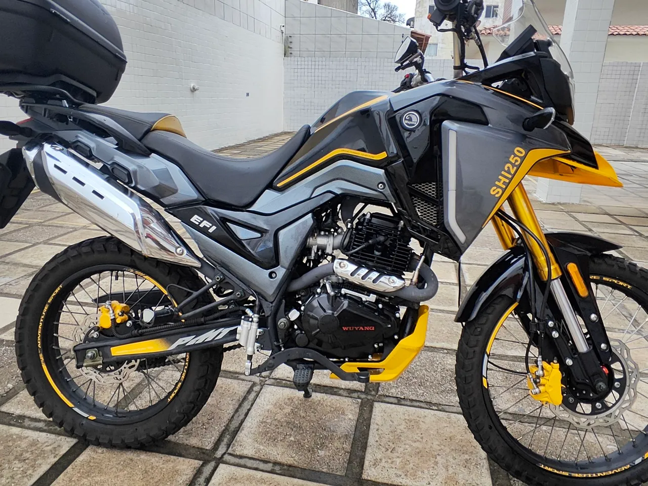 Motos Shineray 250F no Brasil