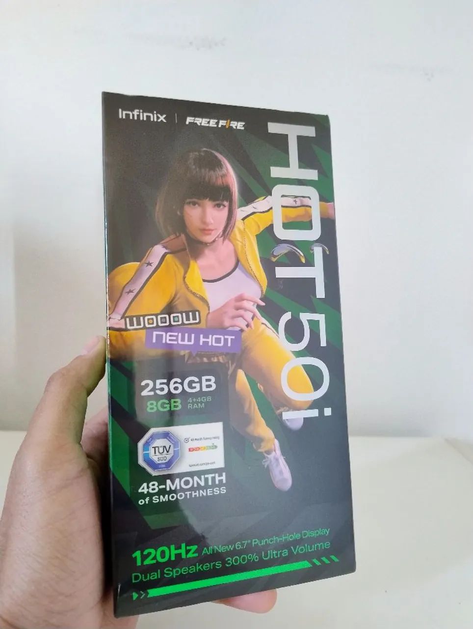 Infinix Hot 50i 256GB 8GB RAM - Free Fire Edition - Celulares e ...