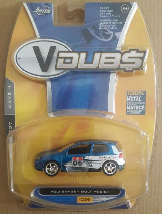 VW Golf MK5 GTI 1/64 V Dubs/Jada Toys - Hobbies e coleções - Santa Rosa ...
