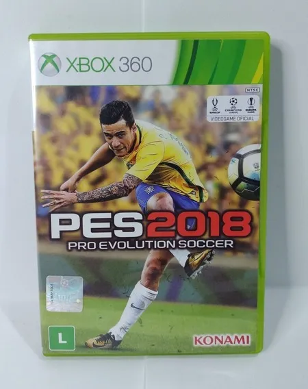 "pes 2018 xbox 360 original" - Jogos de Vídeo Game no Brasil