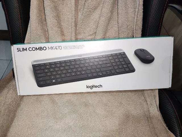 "logitech mk470" no Brasil