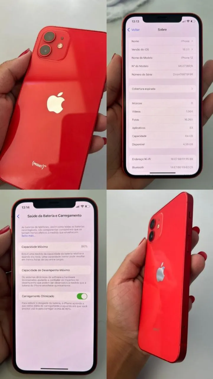 "caixa de iphone original" - Celulares Usados, seminovos e Novos no Brasil