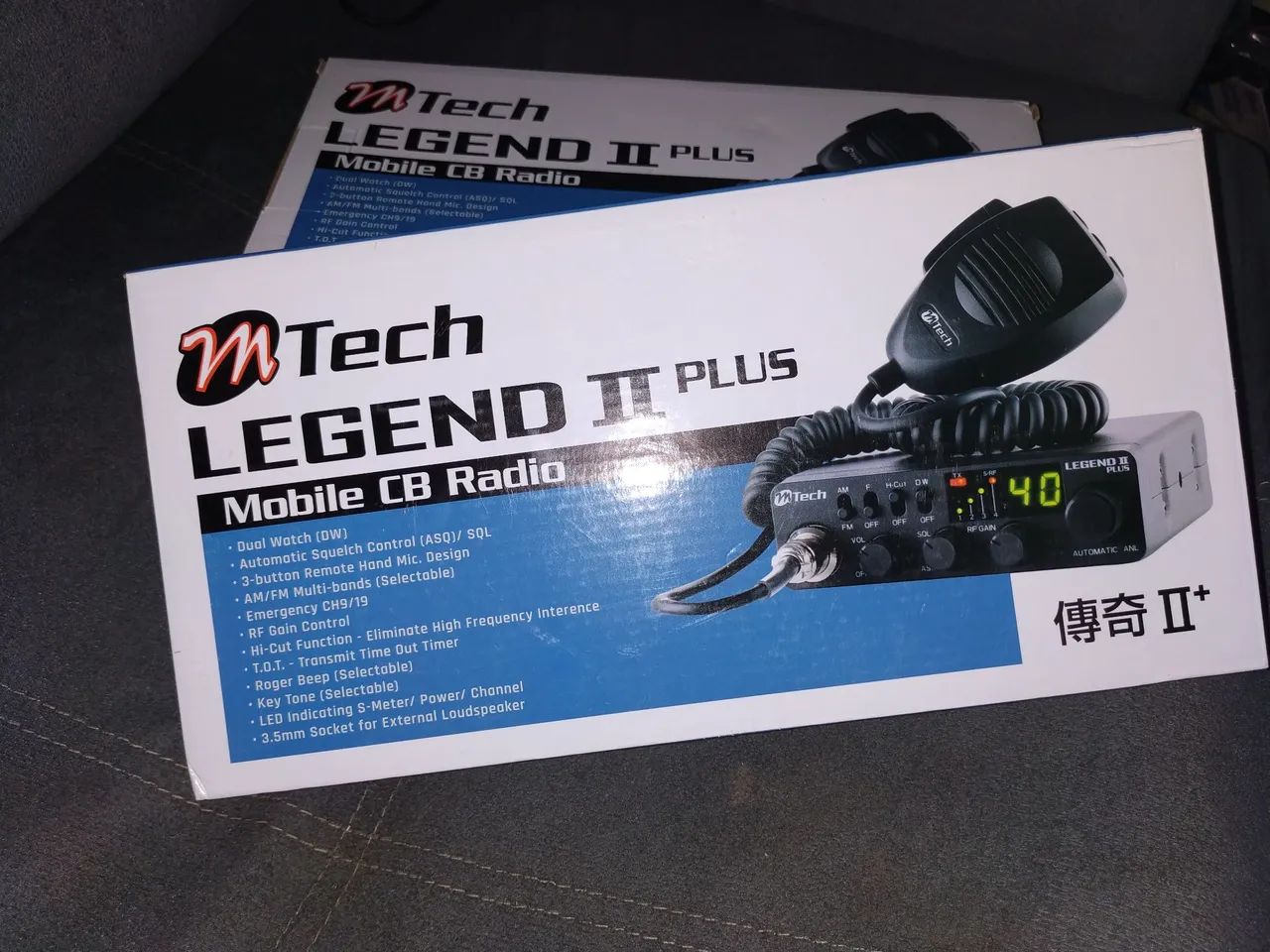 2 unidades de Rádio CB MTech Legend II Plus - Aparelhos de Som - Riacho Fundo II, Brasília ...