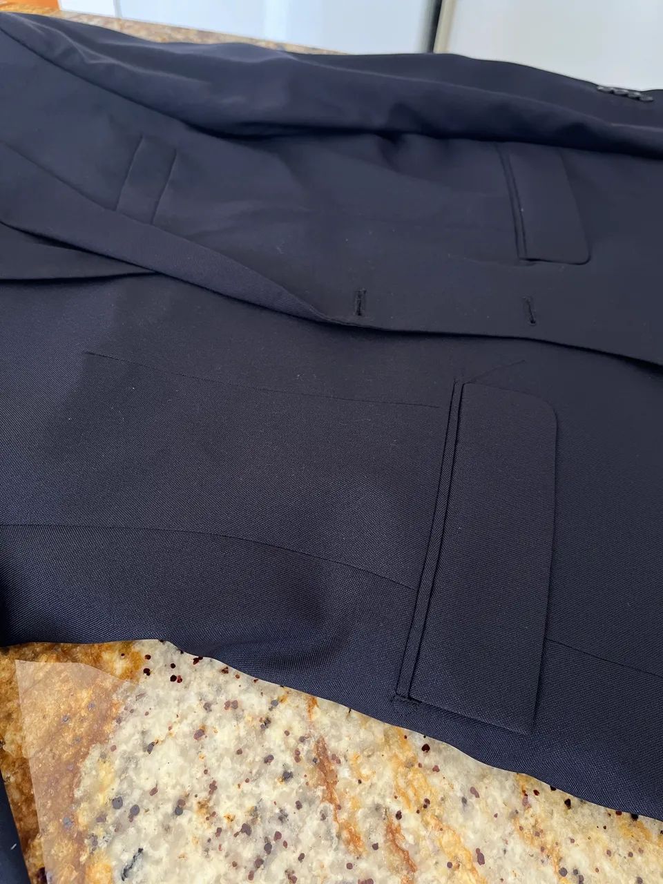 Terno Azul Escuro - Marca Casú - Corte Clássico - Roupas - Mata da ...