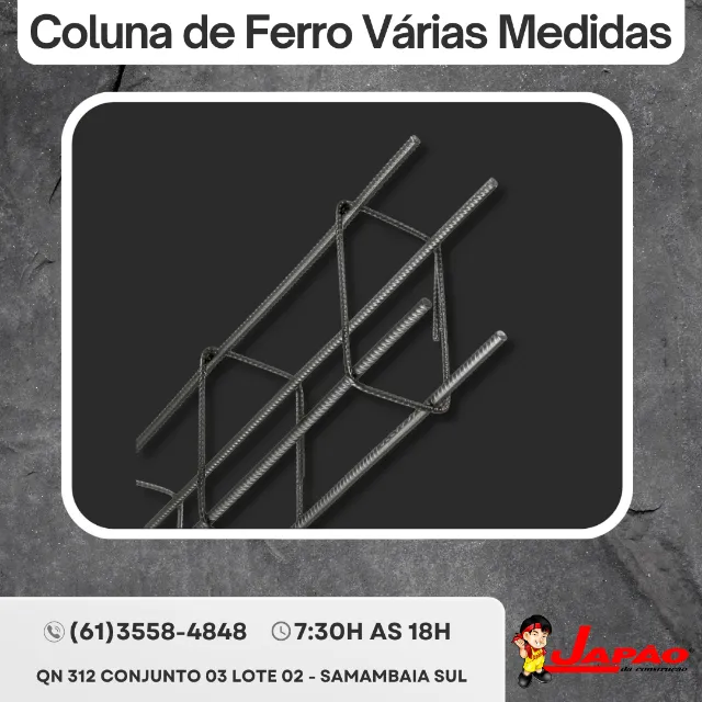 "coluna de ferro" no Brasil
