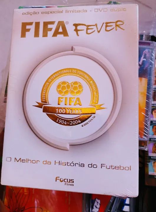 FIFA " 100 ANOS " O MELHOR DA HISTÓRIA DO FUTEBOL" DVD - CDs, DVDs etc ...