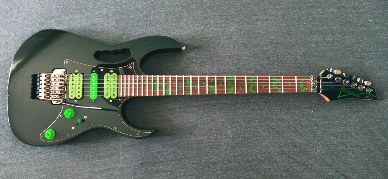 Ibanez JEM jr Original - Upgrades - Steve Vai Signature - Instrumentos musicais - Base Aero ...