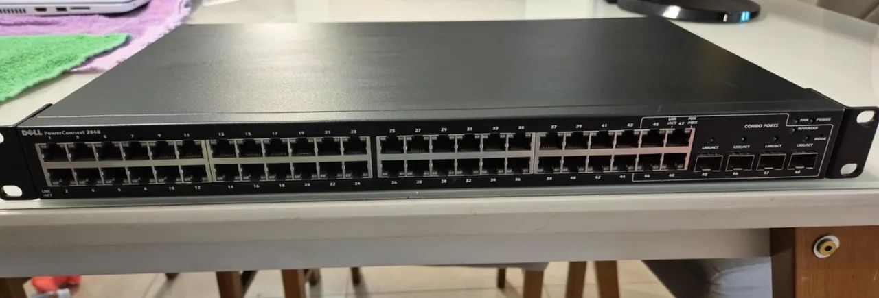 Switch DELL PowerConnect 2848 - Conectividade e Dispositivos de Rede ...