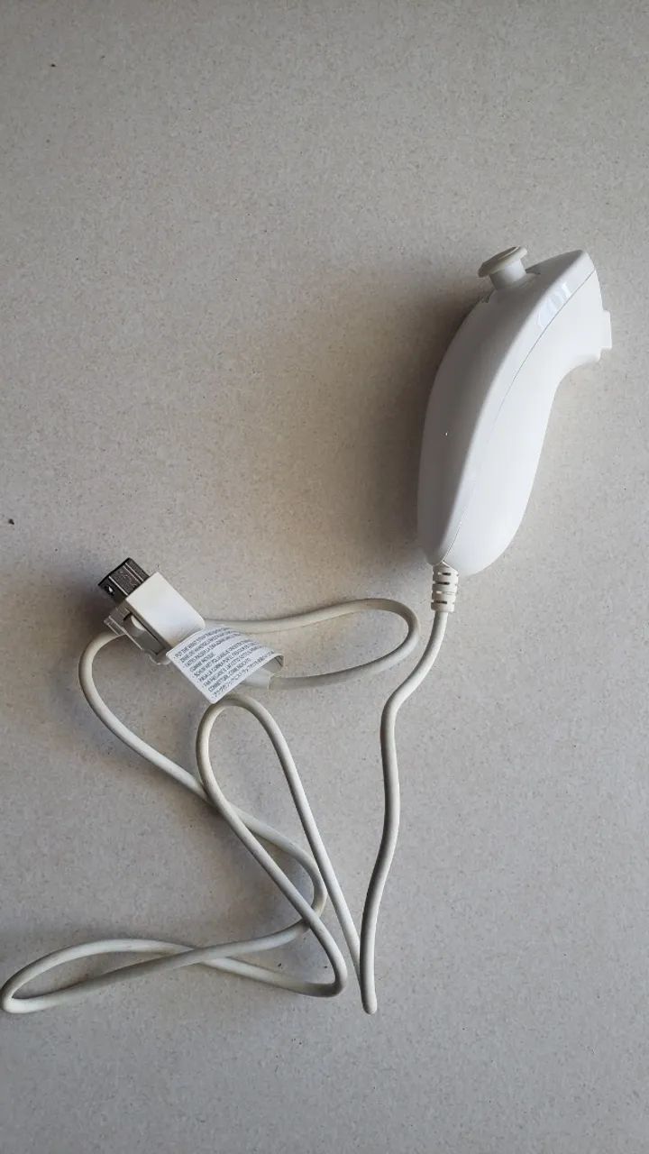 Controle Nunchuck para Nintendo Wii - Peças e Acessórios de Vídeo Game ...