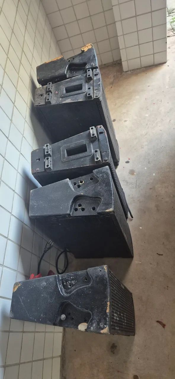 Caixas ativas tipo Line array Attack/Oneal - Aparelhos de Som - Turu ...