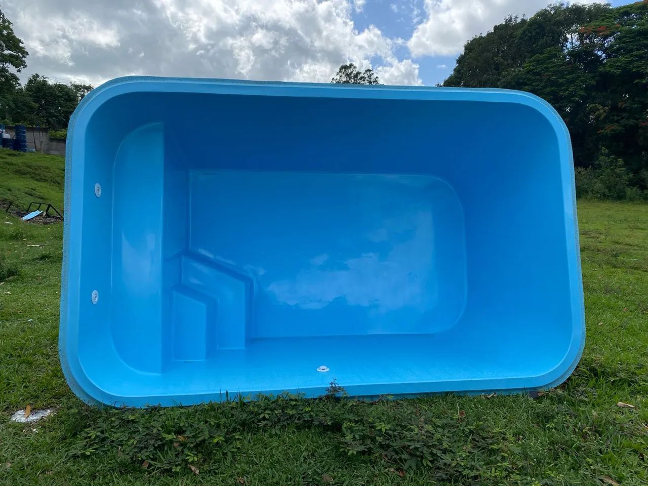 Piscina Modelo Vega 3,40x2,10x1,30. - Área Externa - Nova Cidade ...