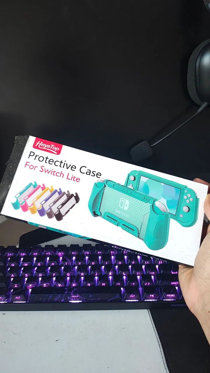 Nintendo Switch Lite Desbloqueado - Consoles de Vídeo Game - Brotas ...