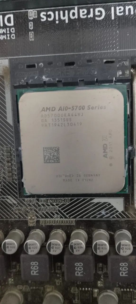 Kit placa mãe AMD FM2 A 10 5700 - Peças de Hardware - Marechal Hermes ...