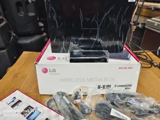 Wireless Media Box LG An-wl100 Hdmi Funcionando 100%!! - Equipamentos e ...