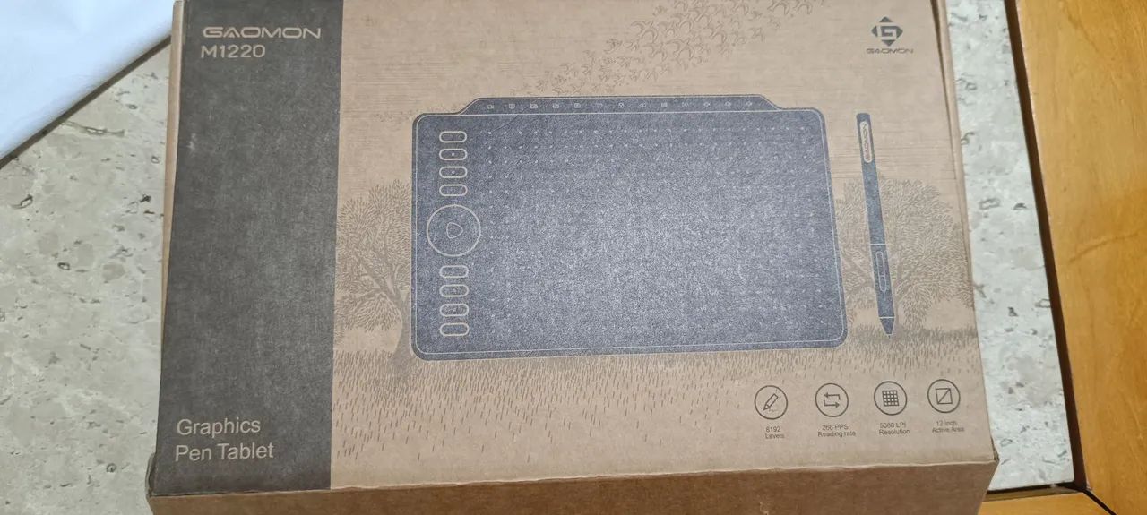 Tablet Gráfico GAOMON M1220 Novo - Tablets e E-Readers - Itaquera, São Paulo 1362854670 | OLX