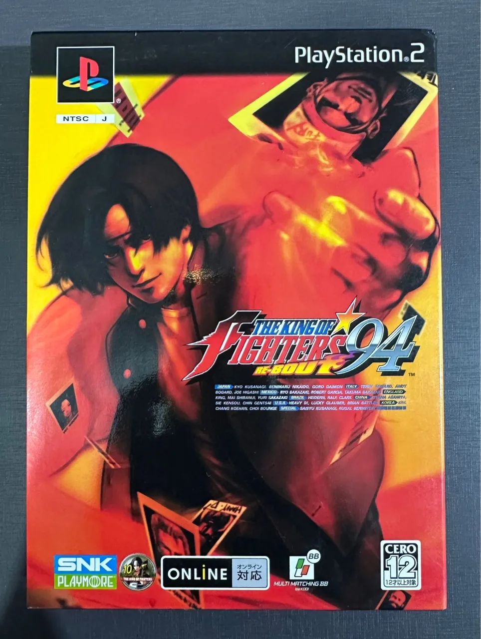 The King Of Fighters 94 (KOF) - PlayStation 2 - Jogos de Vídeo Game ...