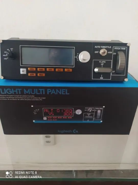 logitech multi panel simulador voo (piloto automatico) - Periféricos e ...