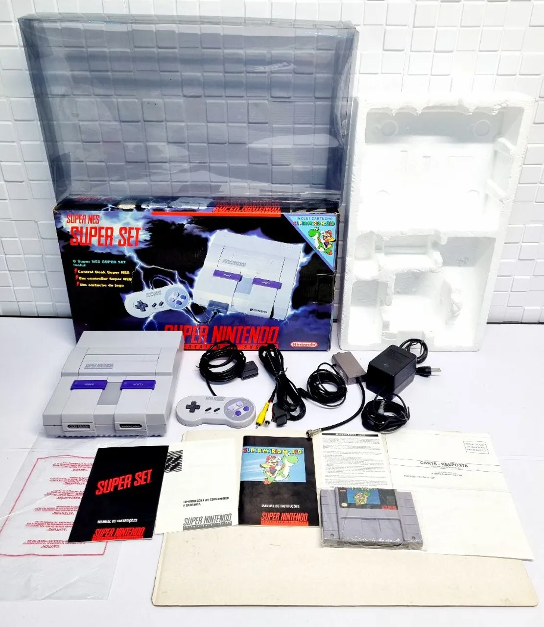 "super nintendo" no Brasil