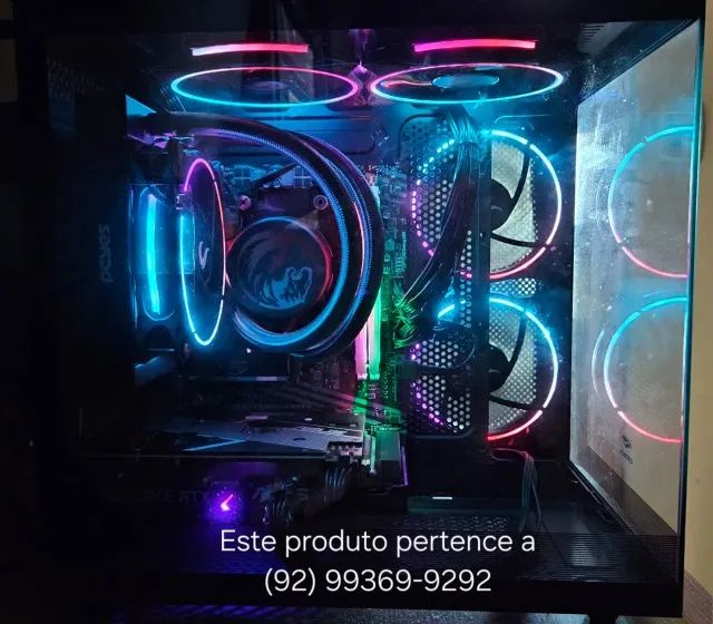 PC GAMER ULTRA | RTX 3060 Ti + RYZEN 7 | ESTILO AQUÁRIO - Computadores ...