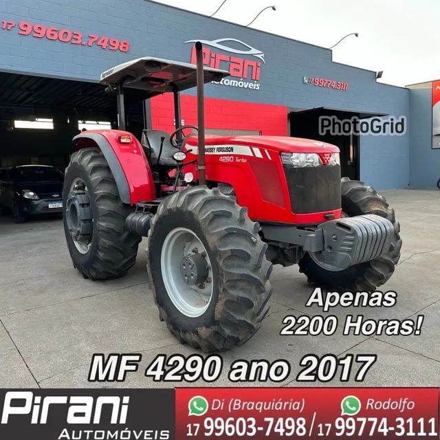 "trator mf 4290" no Brasil