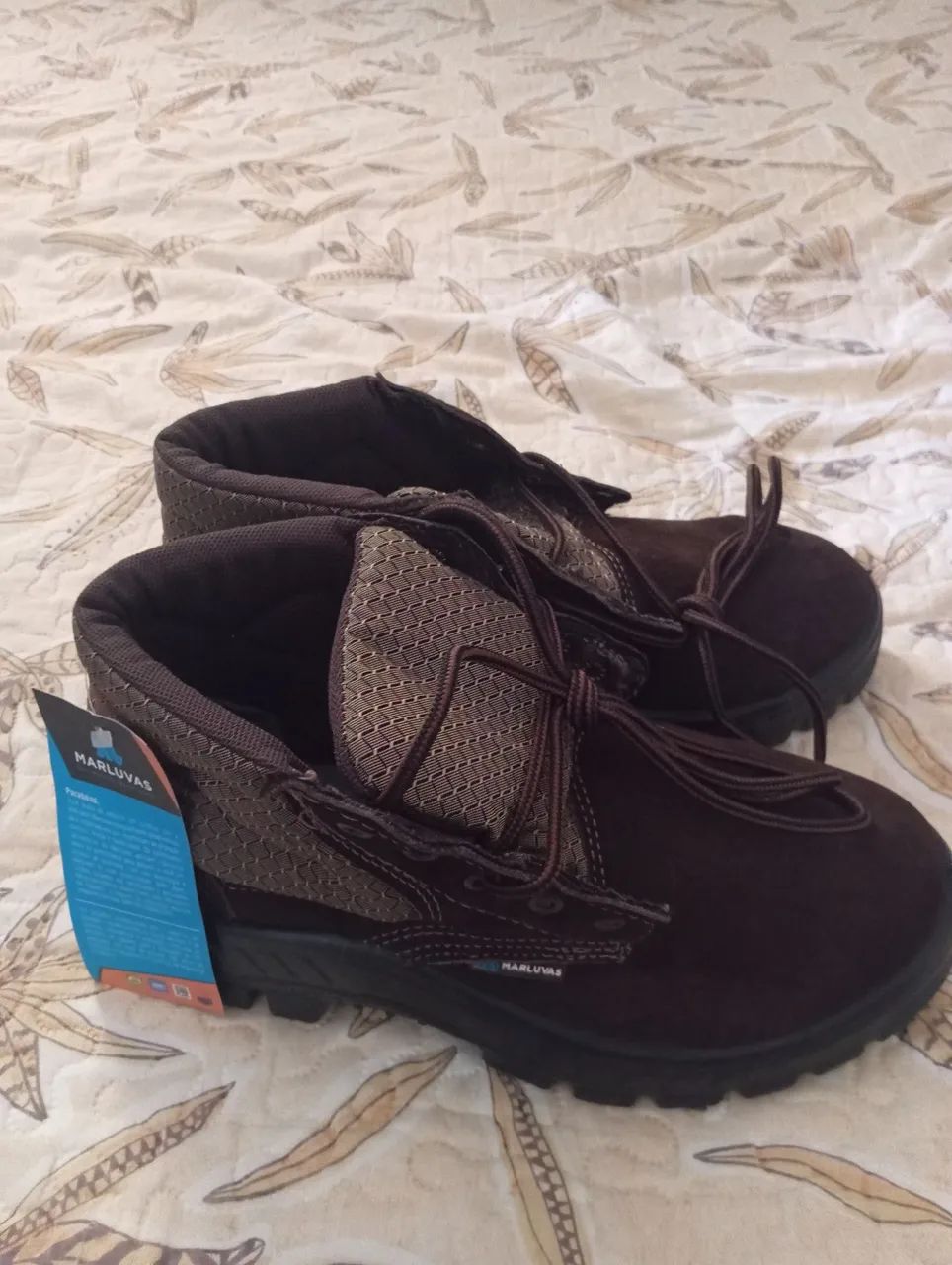 Bota de Segurança Marluvas Marrom - Calçados - Setor Habitacional ...