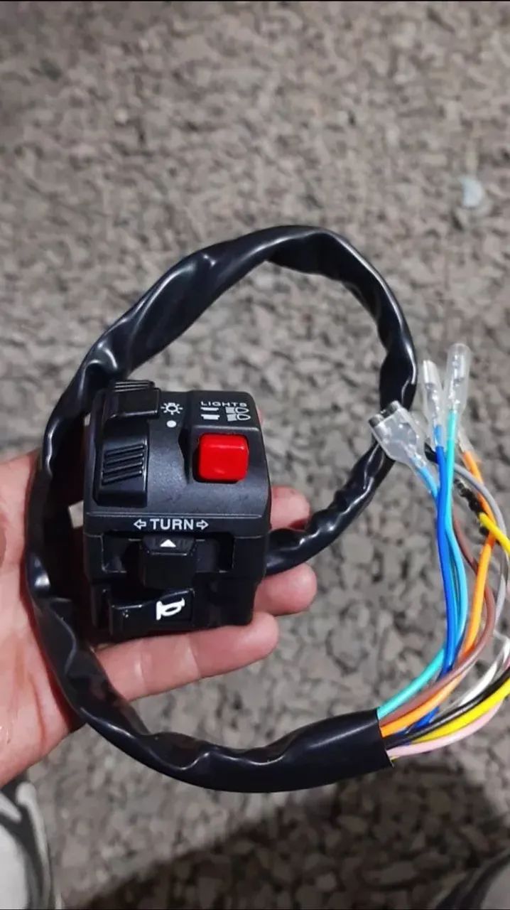 Punho De Luz Honda Cg 125 1995/1999 - Peças e Acessórios de Vídeo Game ...