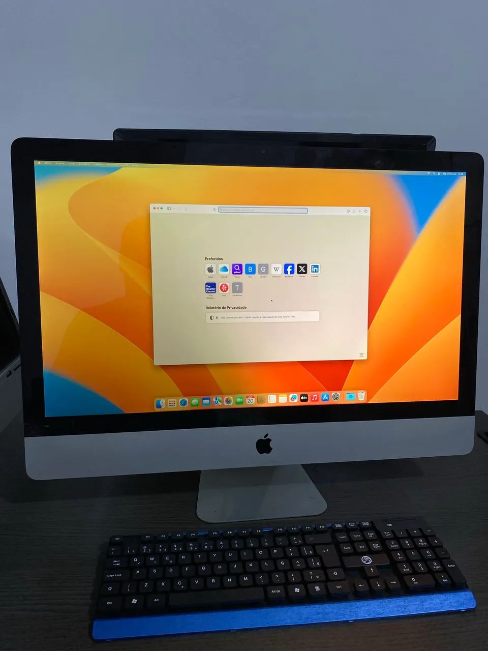 iMac 2011 27 polegadas Intel core i5 16gb 240gb. Ssd MacOs ventura ...