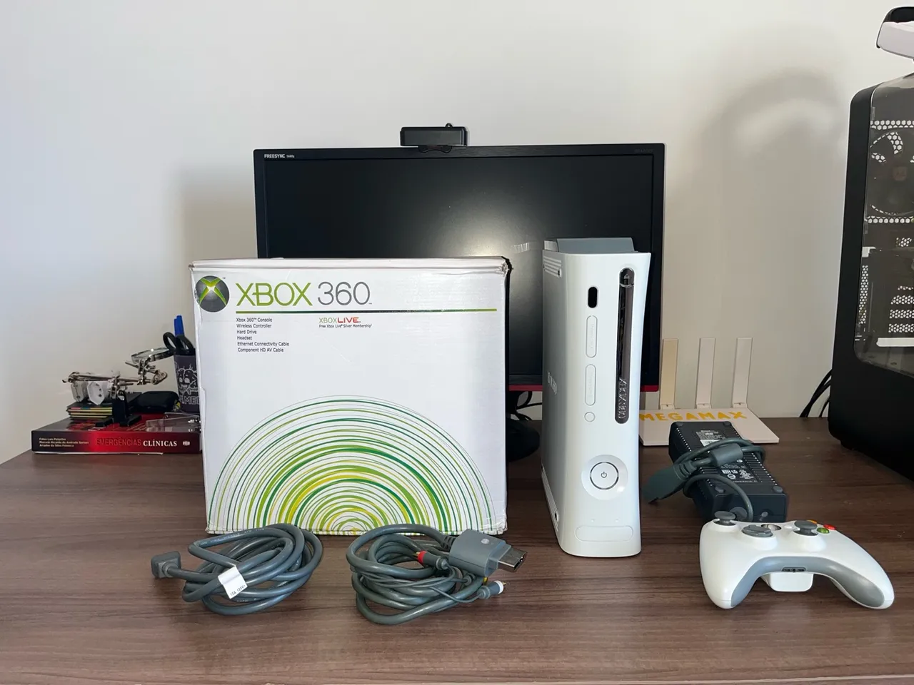 "xbox 360 fat" - Consoles de Vídeo Game no Brasil