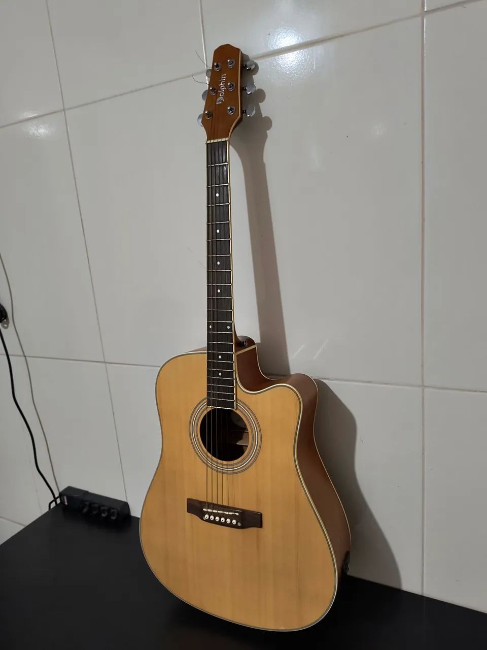Violão elétrico Dolphin - Instrumentos musicais - Centro, Feira de ...