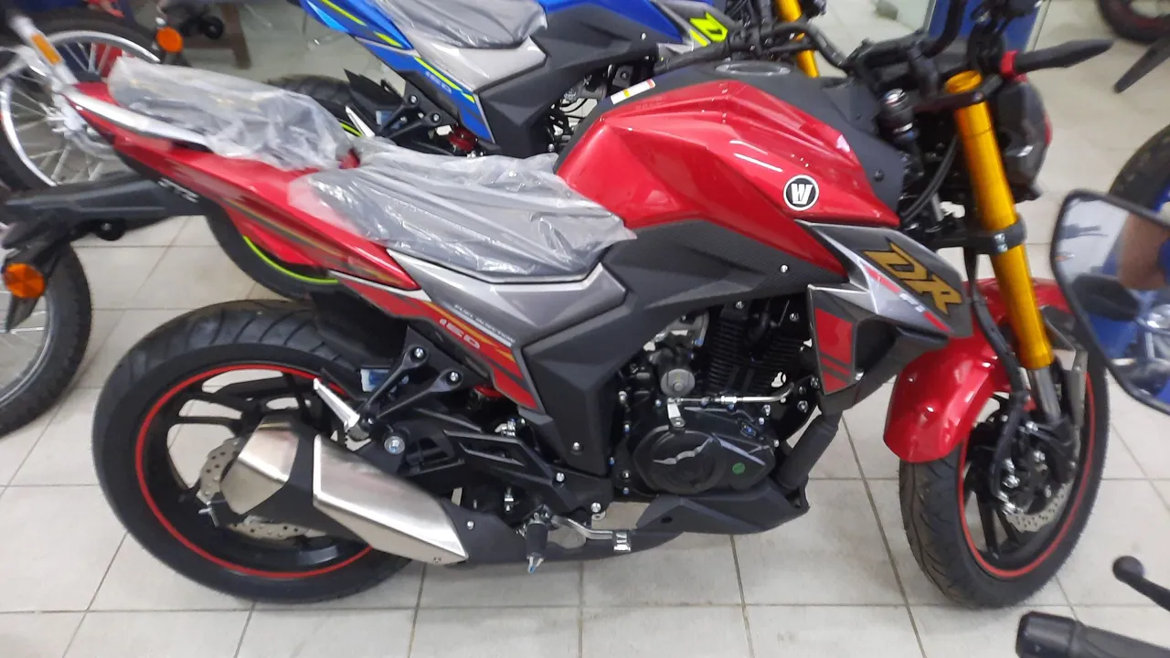 Motos HAOJUE DR no Brasil