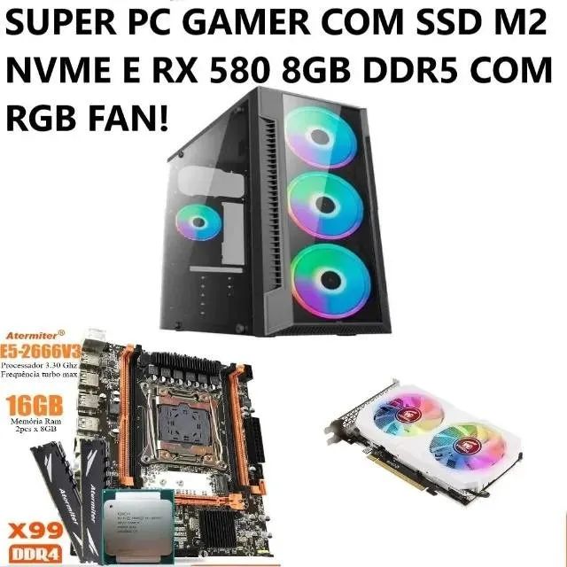 "pc gamer x99" no Brasil