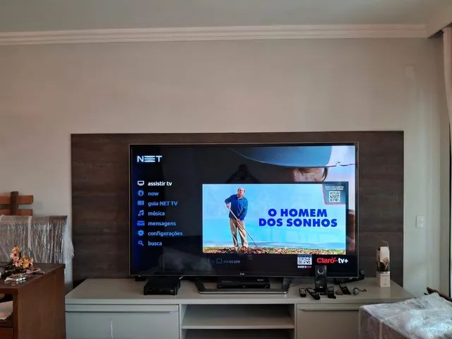 "televisao de 100 polegadas" no Brasil