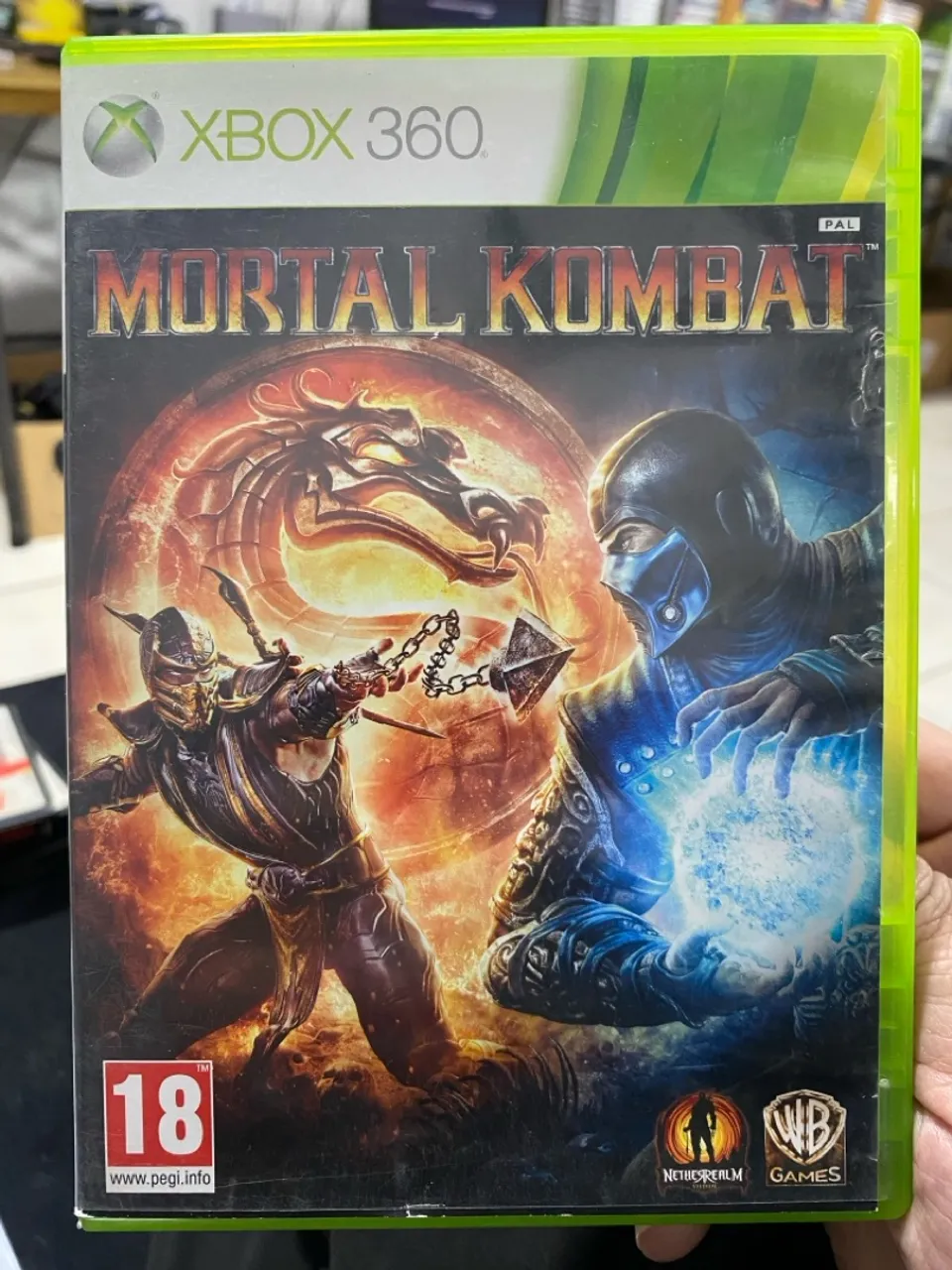 "xbox 360 mortal kombat 9" - Jogos de Vídeo Game no Brasil
