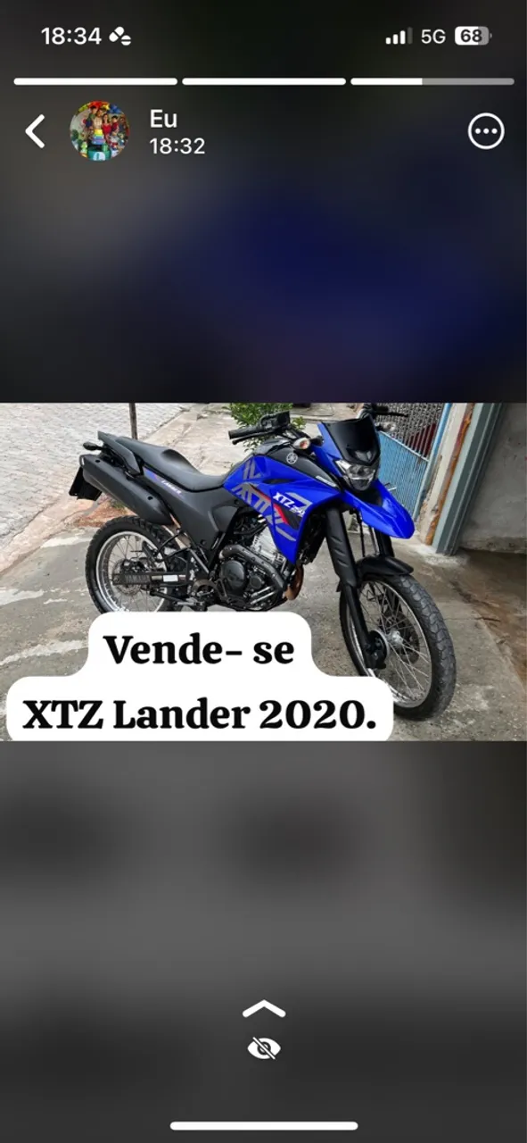 Motos YAMAHA XTZ 2020 no Brasil