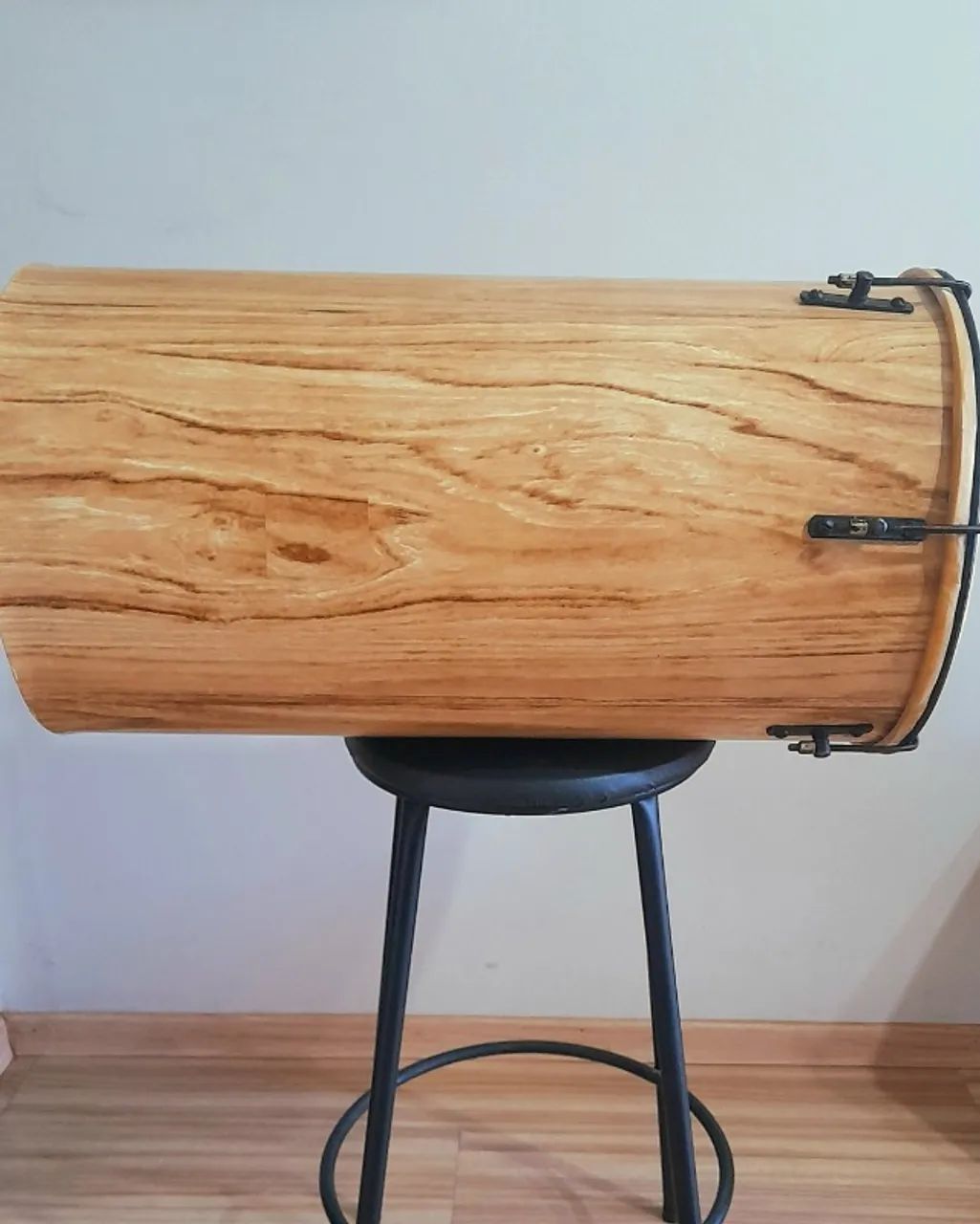 Tan-tan reto (rebolo) 14" de alumínio (67 cm) com capa - Instrumentos ...