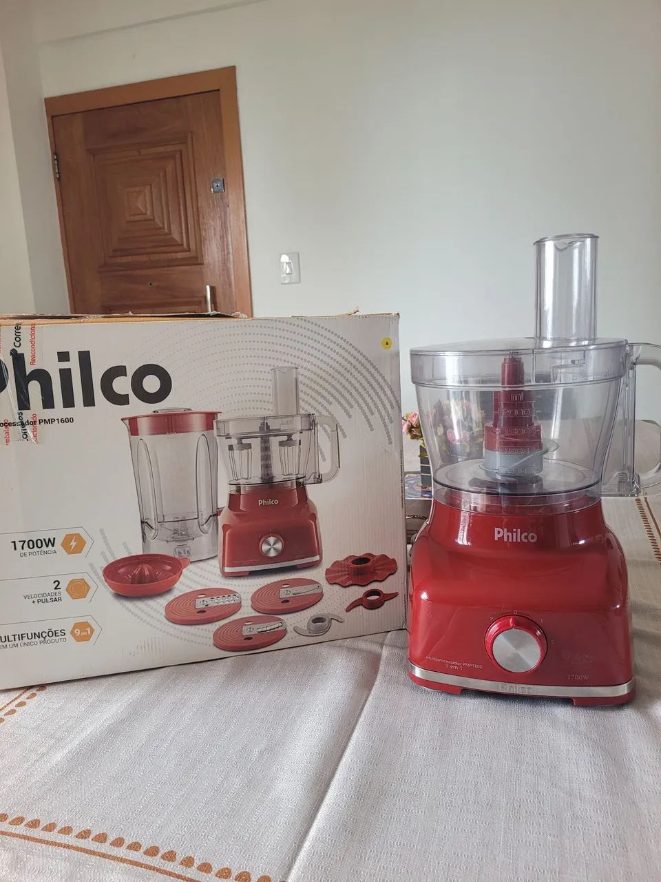 Multiprocessador philco 1700w 9 em 1 - Eletroportáteis Para Cozinha e ...