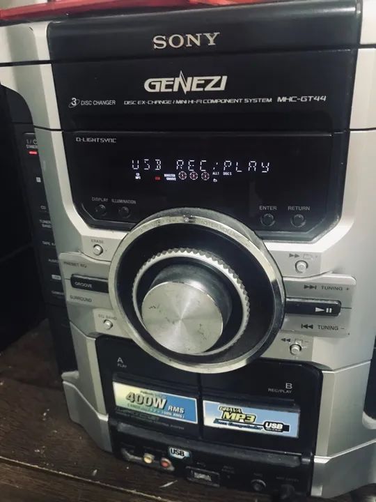"micro system sony genezi mhc" no Brasil