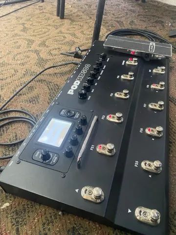 "pedaleira pod hd500" no Brasil