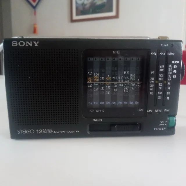 "radio sony icf" no Brasil
