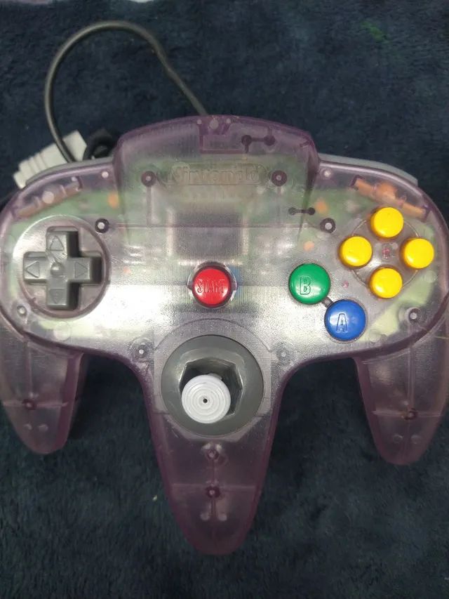 "controle nintendo 64 original" no Brasil