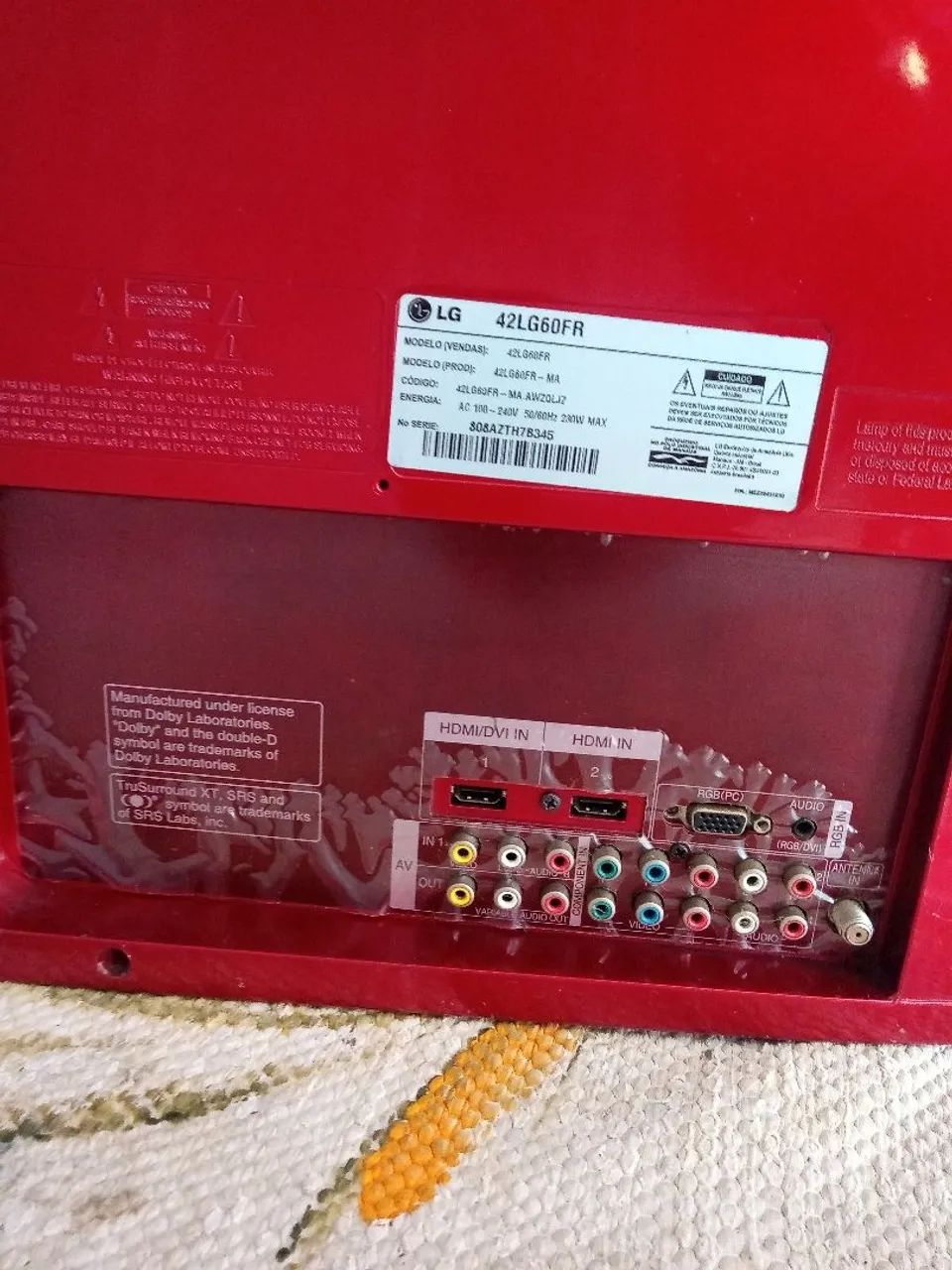 TV LG LCD Scarlat 42" - TVs - Praia João Rosa, Biguaçu 1401227206 | OLX