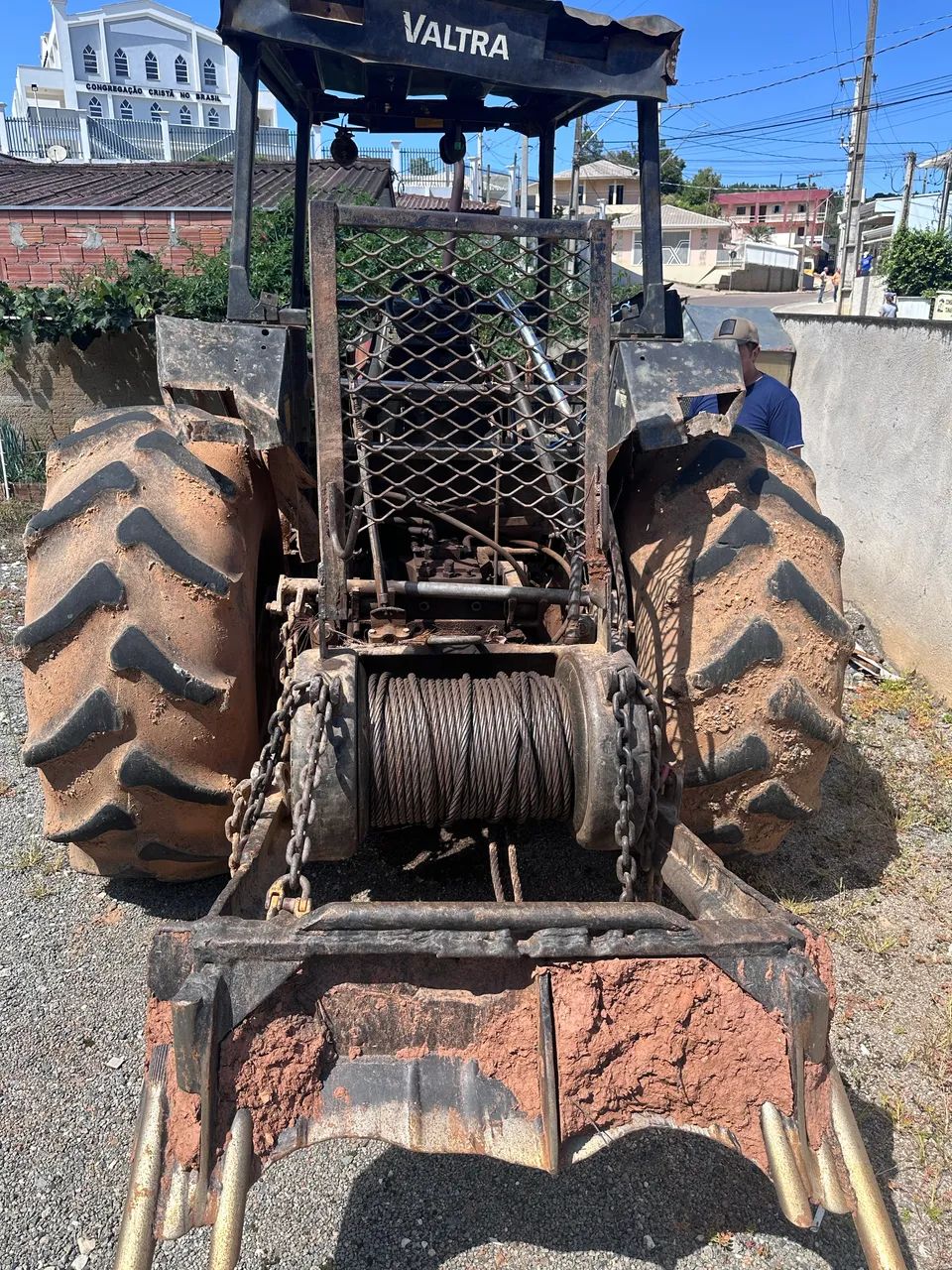 Trator Valtra 985S + Guincho TMO 33 Toneladas - Pronto para trabalhar ...