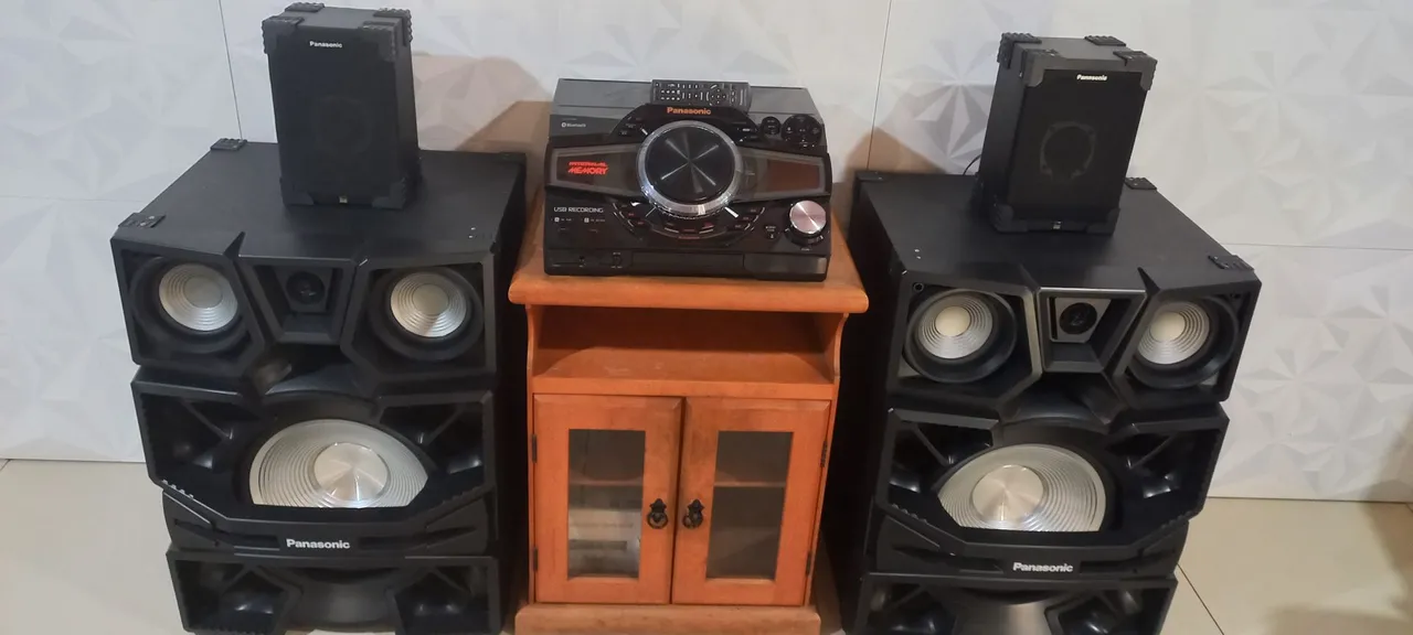 "mini system da panasonic" - Aparelhos de Som no Brasil